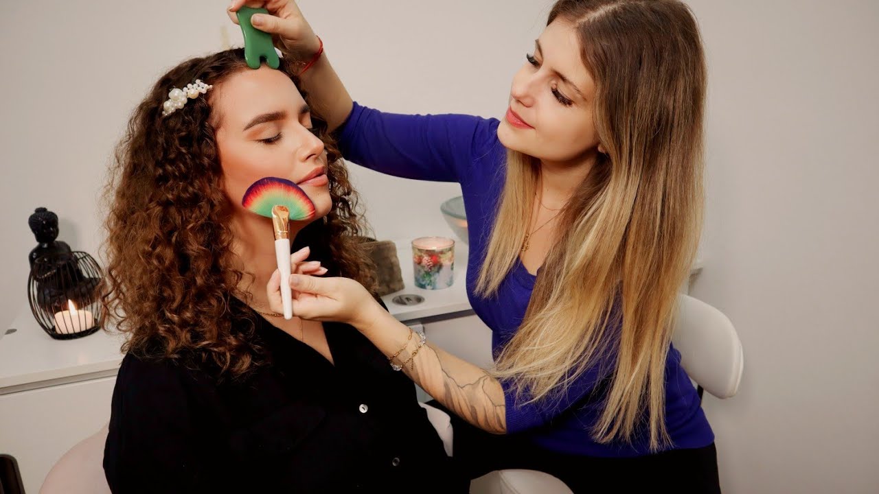 ASMR Perfectionist Hair Fixing & Styling, Make up Final Touches | Real Person Unintentional ...