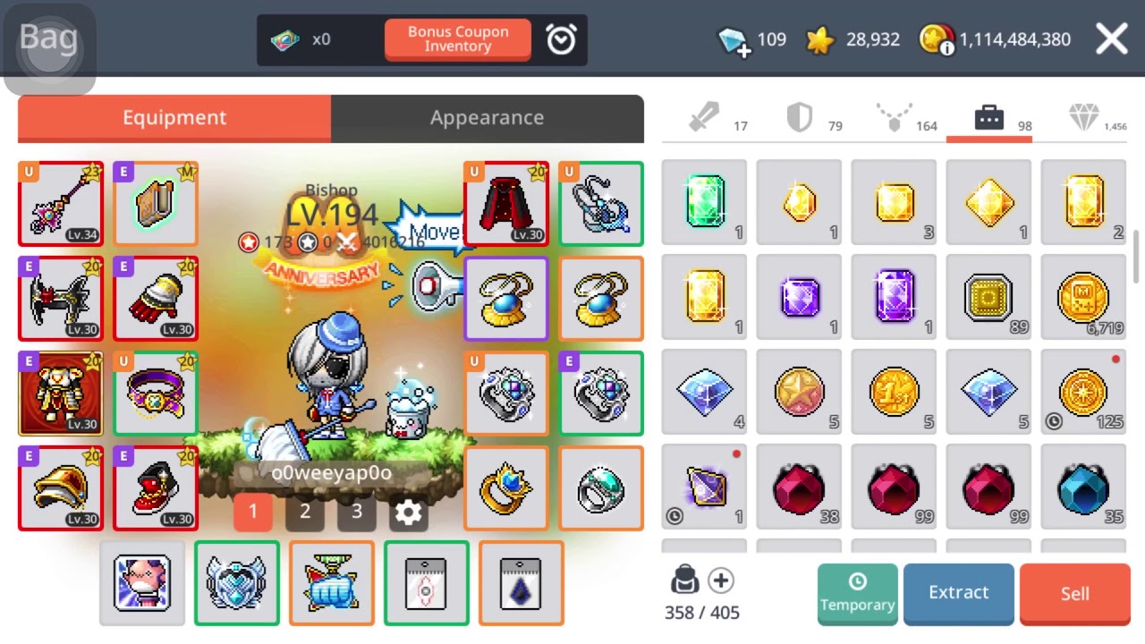 MapleStory M - Spring Gift Box Event - Exaltation Stone - YouTube