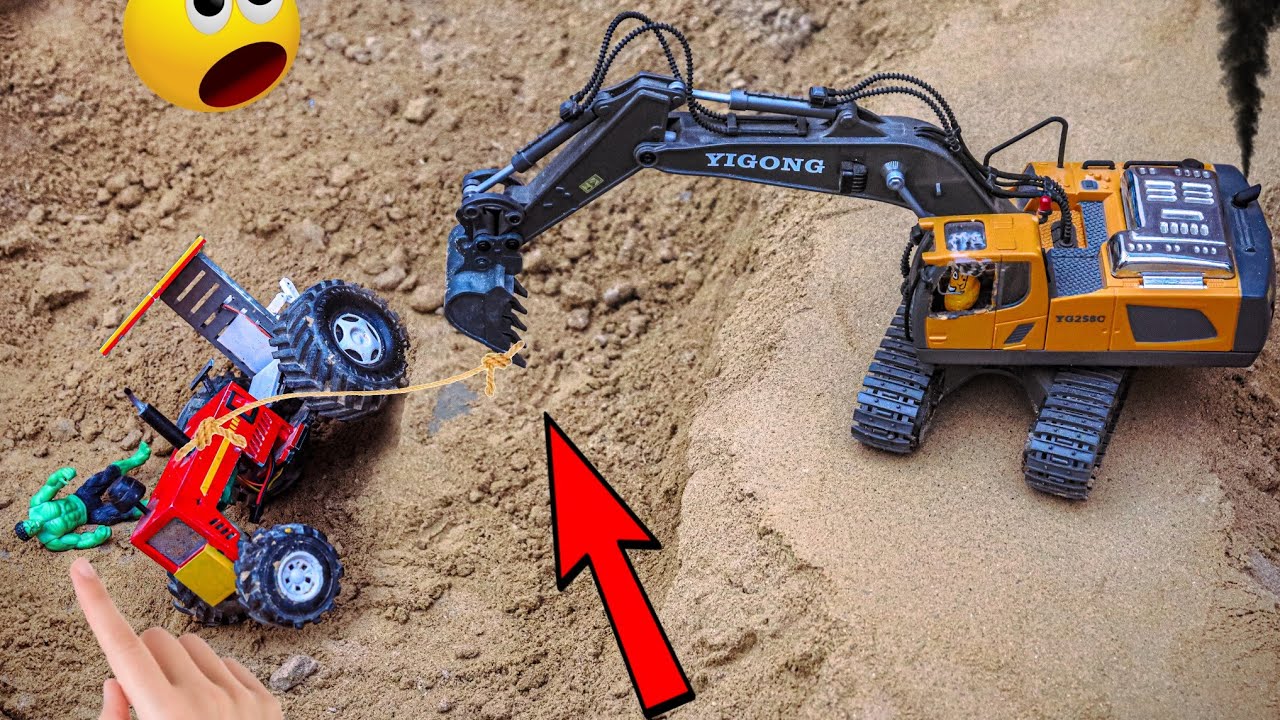 Diy homemade tractor mini excavator pull of \science project ...