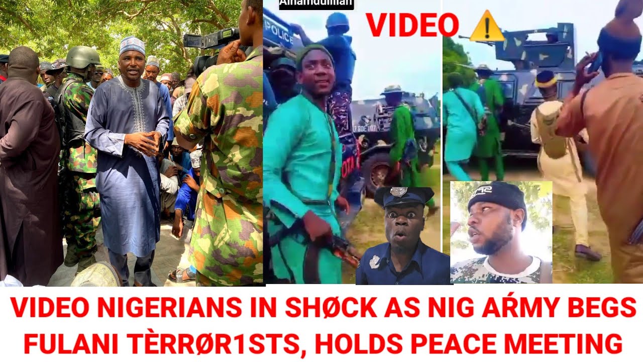 Breaking! Nig Aŕmy Holds Meeting With Fůl@n1 Tèrrør1sts As Soldiers ...