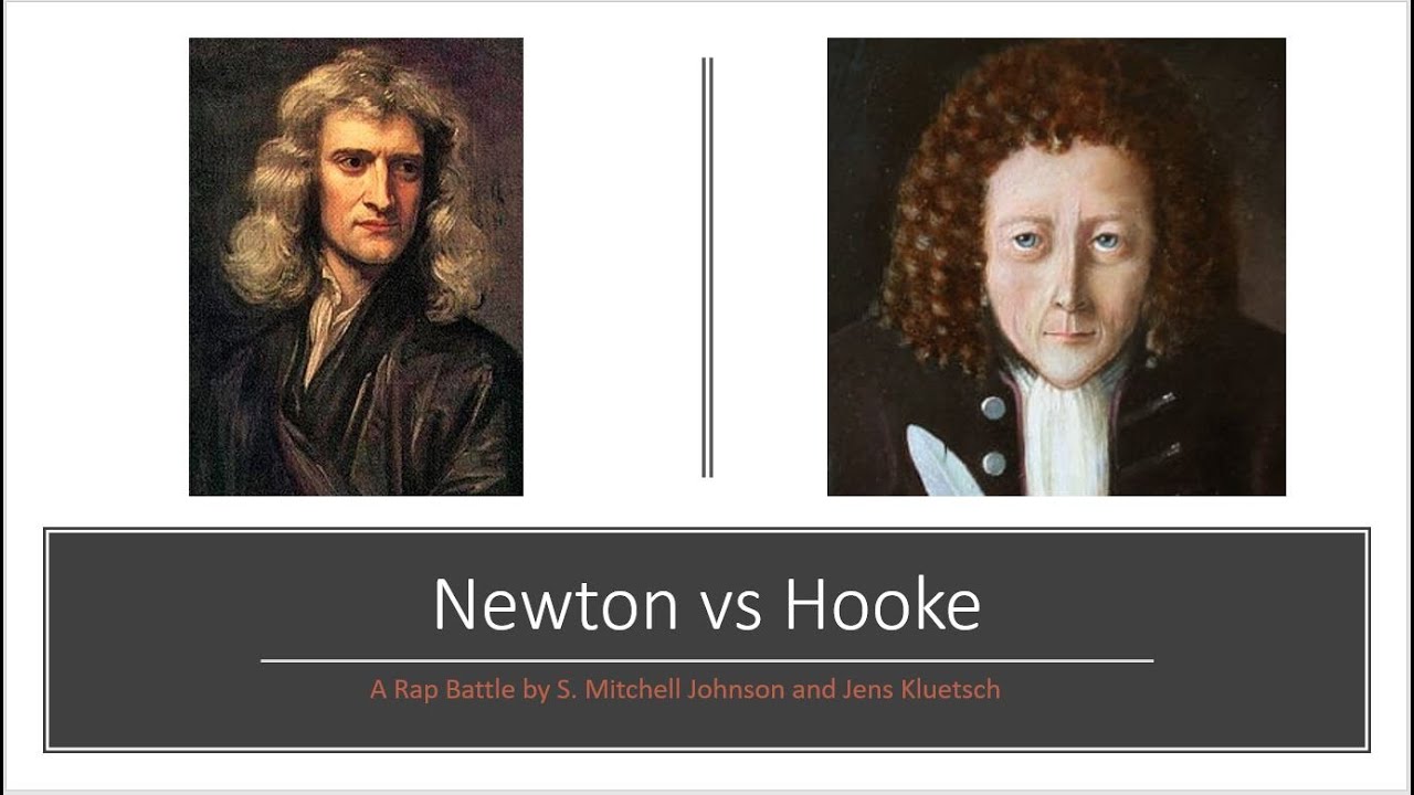 NEWTON V HOOKE: A Rap Battle - YouTube