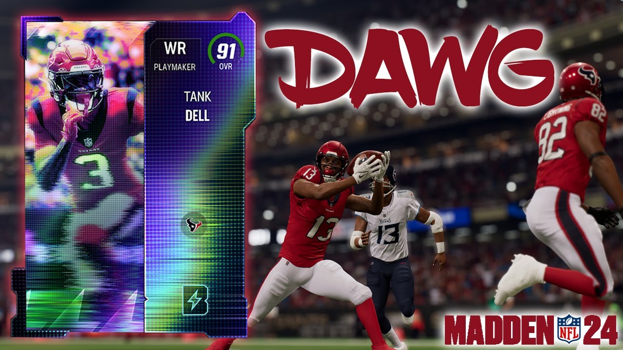Tank Dell 91 Overall Player Review | Madden 24 Ultimate Team - YouTube