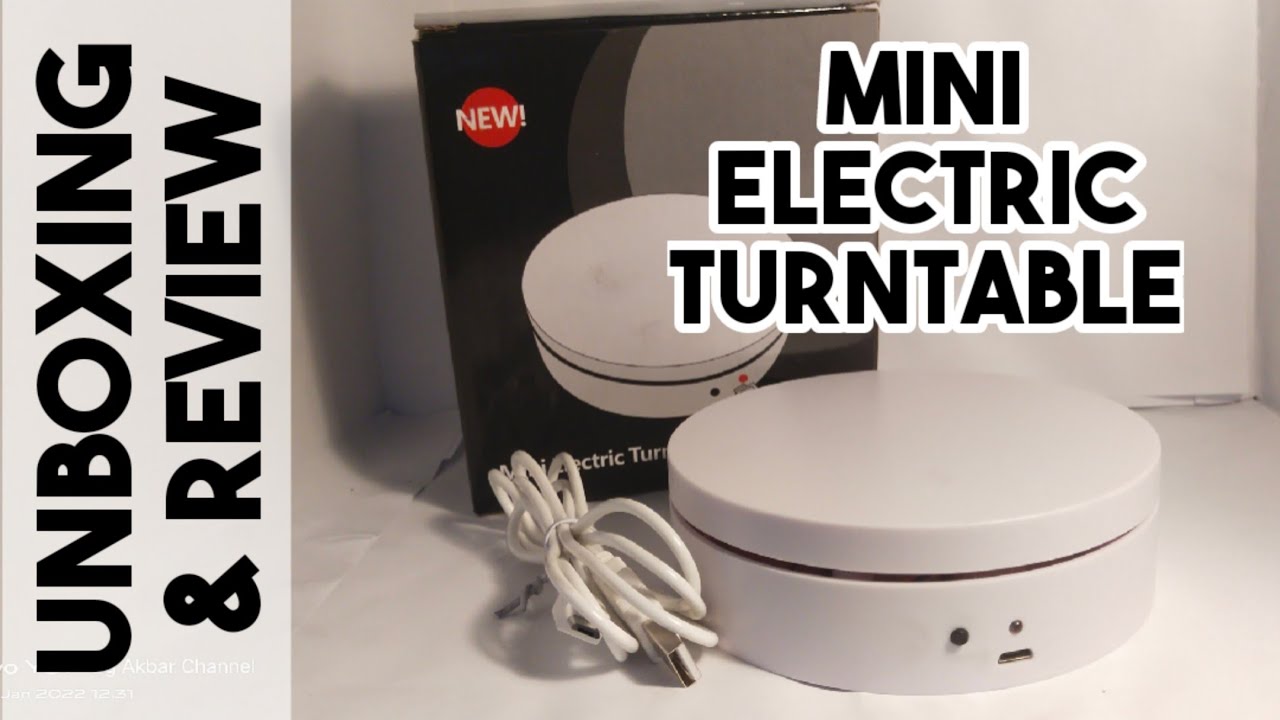 Mini Electric Turntable - YouTube