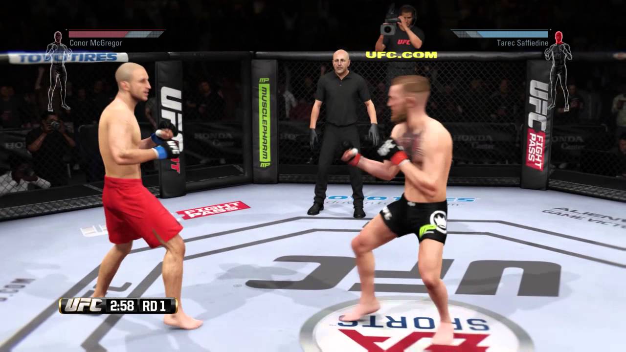 UFC PS4 Gameplay #2 - YouTube