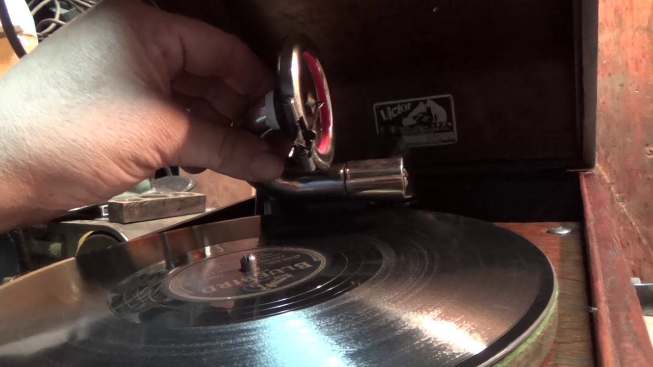 HMV No 4 reproducer test on Victrola VV-50 - YouTube
