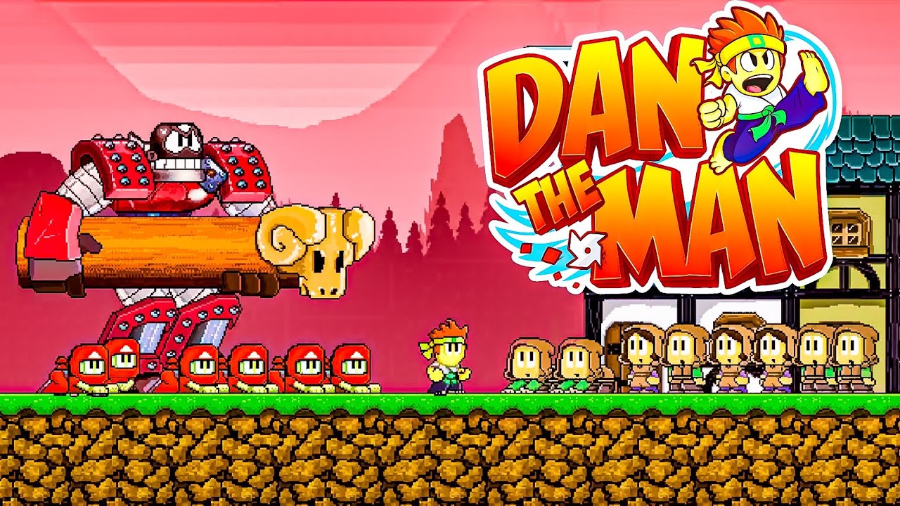 "Dan The Man: Epic Action Platformer Adventure Unleashed!" @AzharGamer1 ...