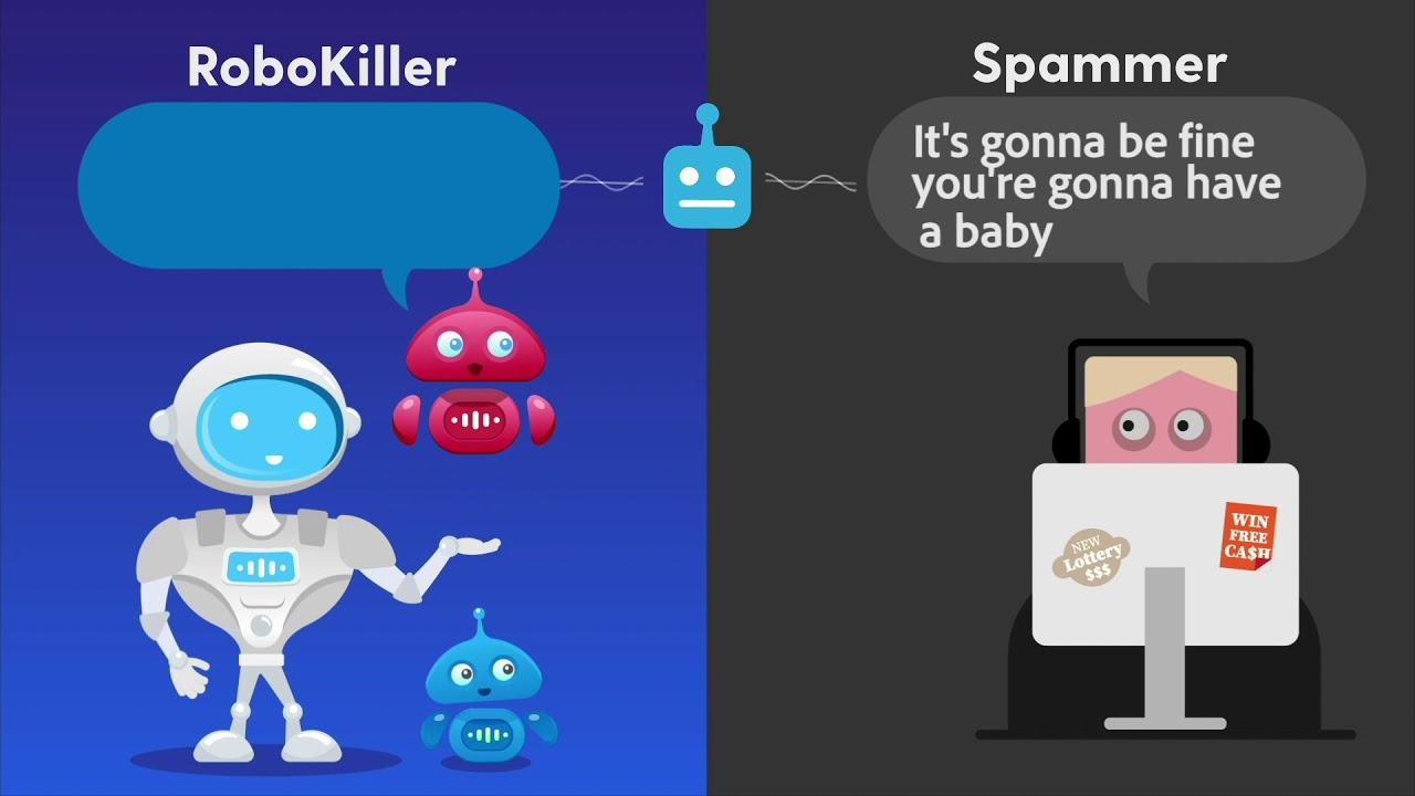 RoboKiller App 🤖— Pranking a spammer in the delivery room! #spamcalls ...