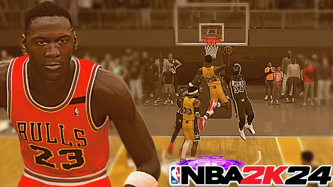 This MICHAEL "THE GOAT" JORDAN BUILD IS A GAWD in NBA 2K24! BEST SG ...