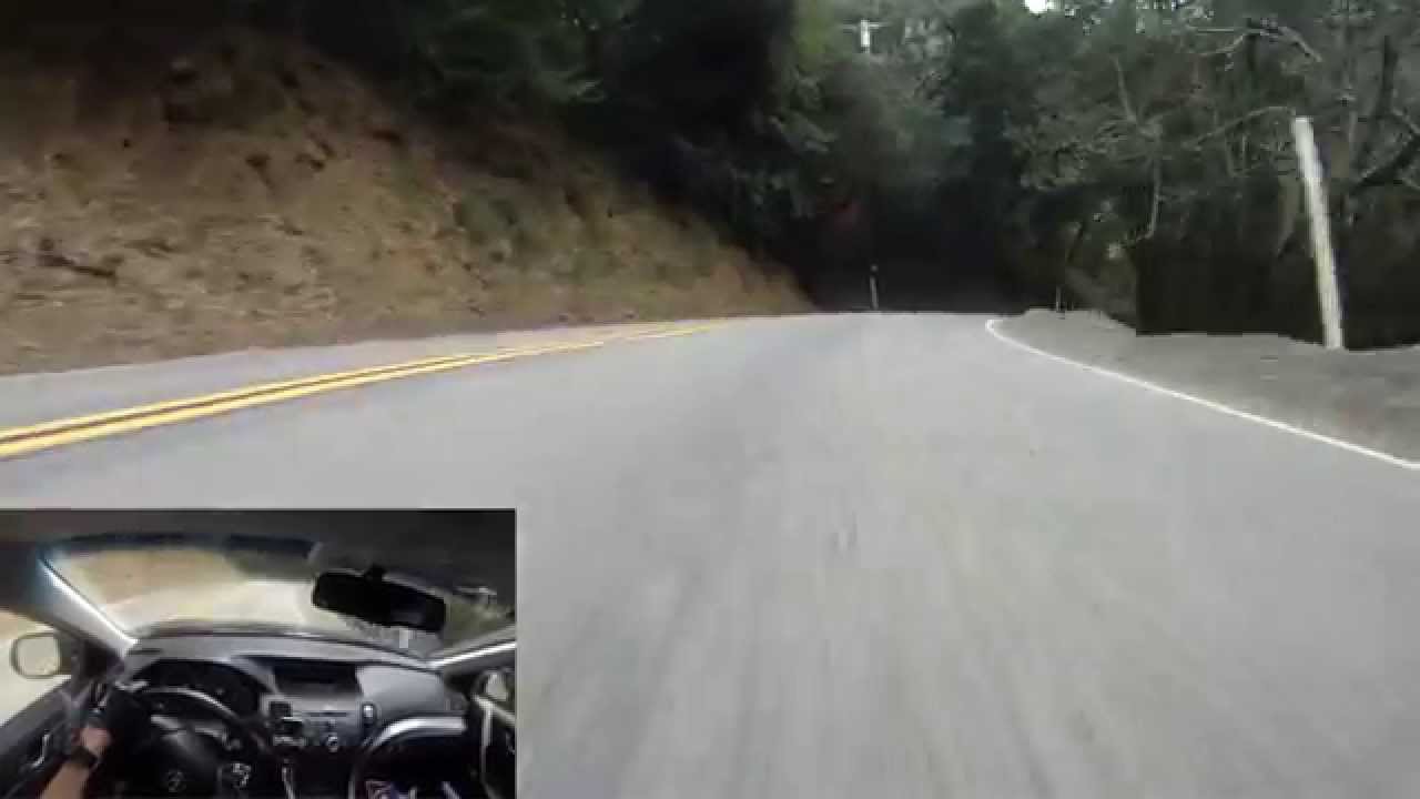 Acura TSX CU2 CT-E Intake & Megan Racing exhaust and coilovers cruising ...