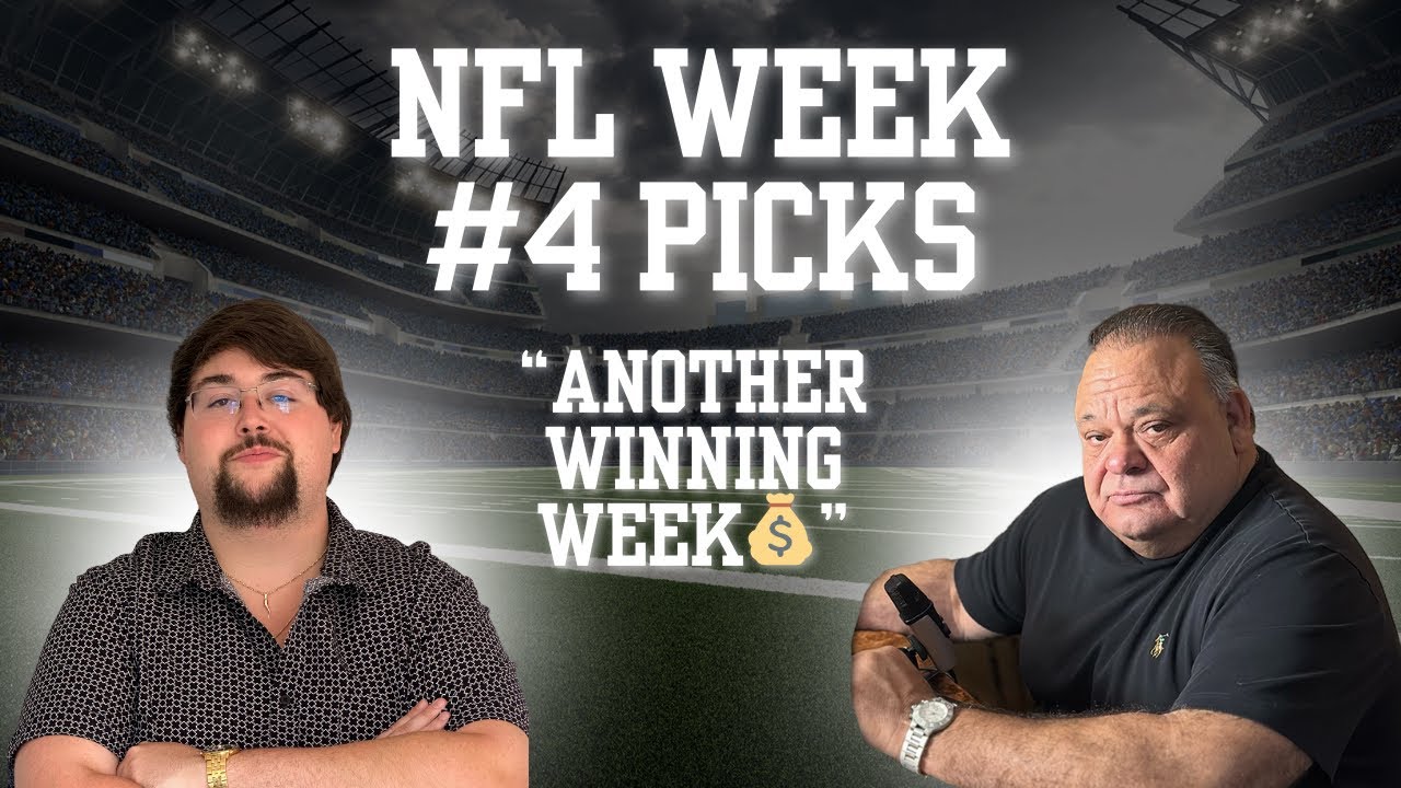 The Nation's Most Successful Bookie Makes Week 4 NFL Picks | SHOW ME ...