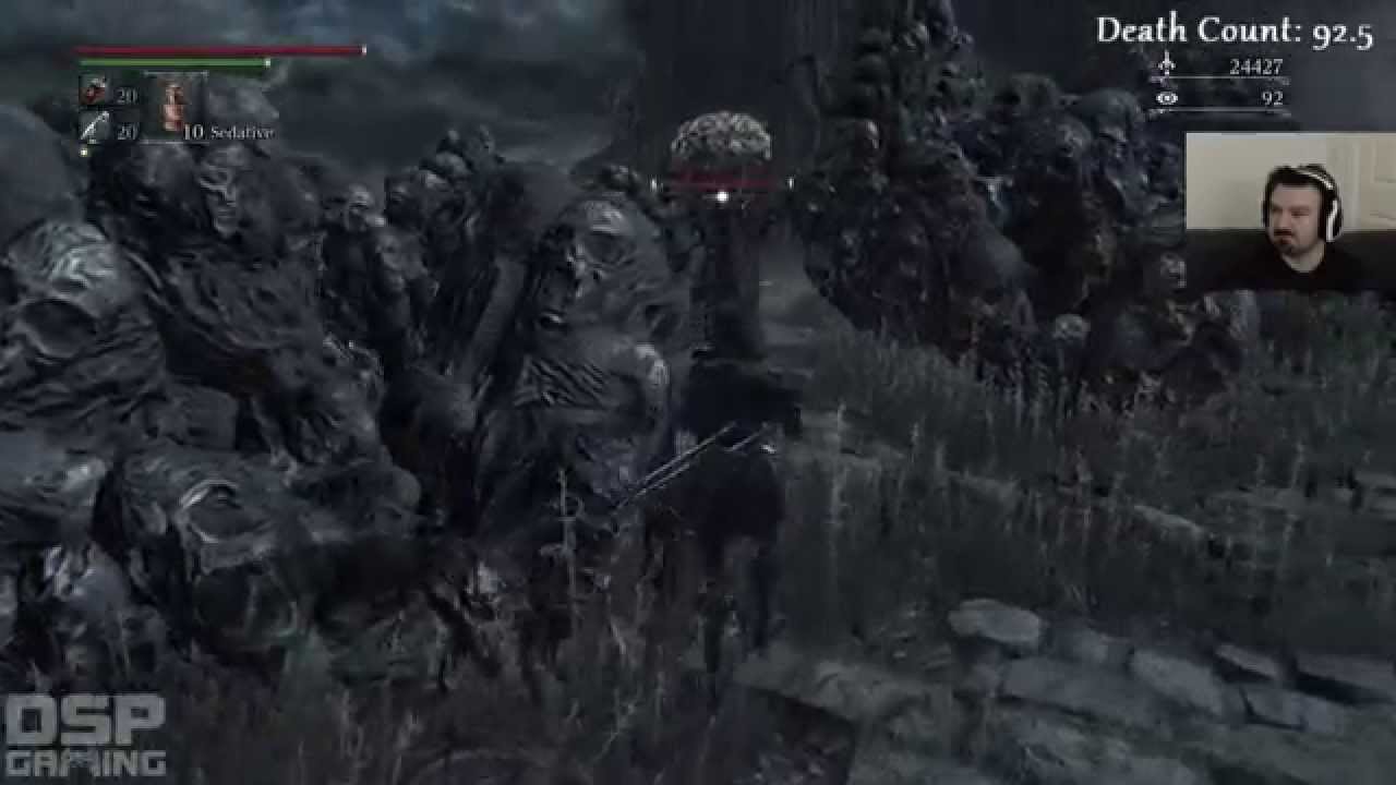Bloodborne enemies with giant brains that frenzy - sciencelery