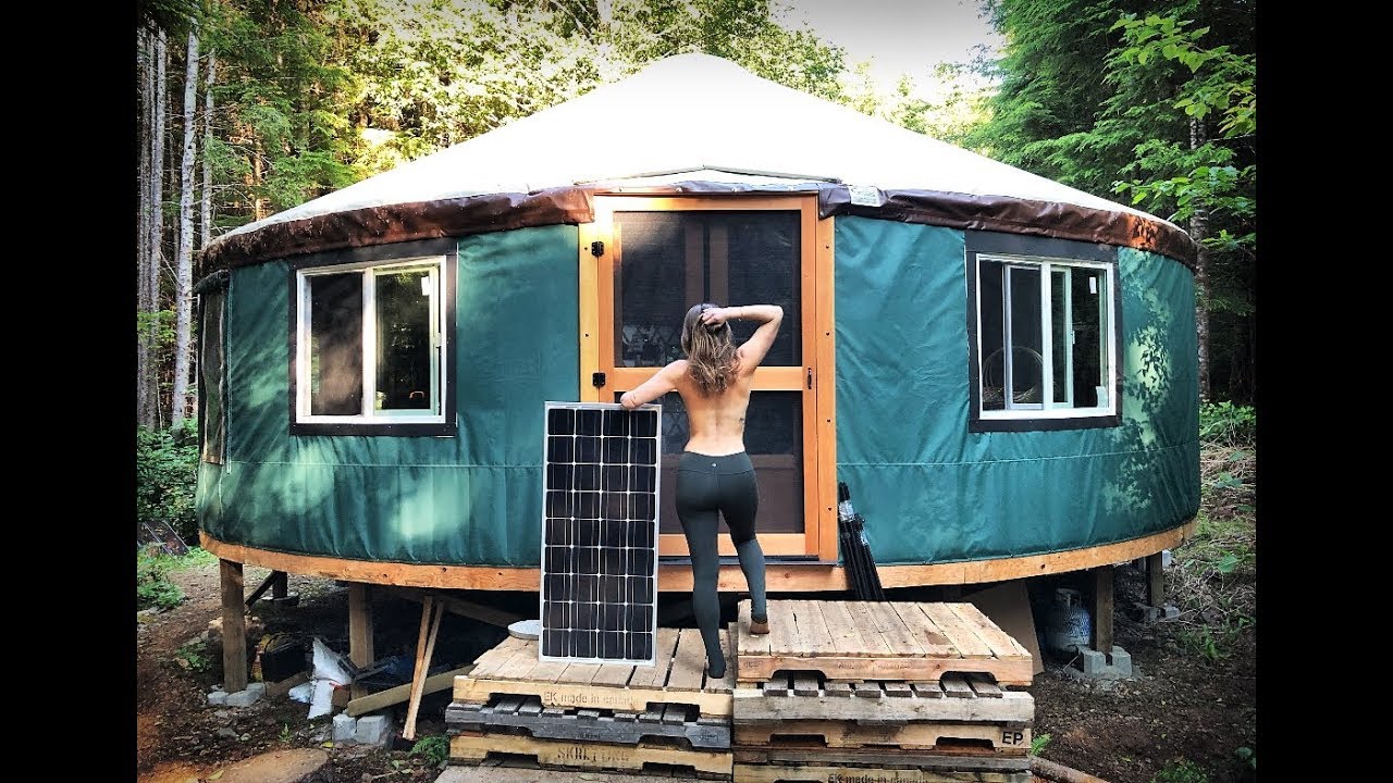 Off Grid Solar Panels and Batteries for My Secret Yurt in the Forest ...