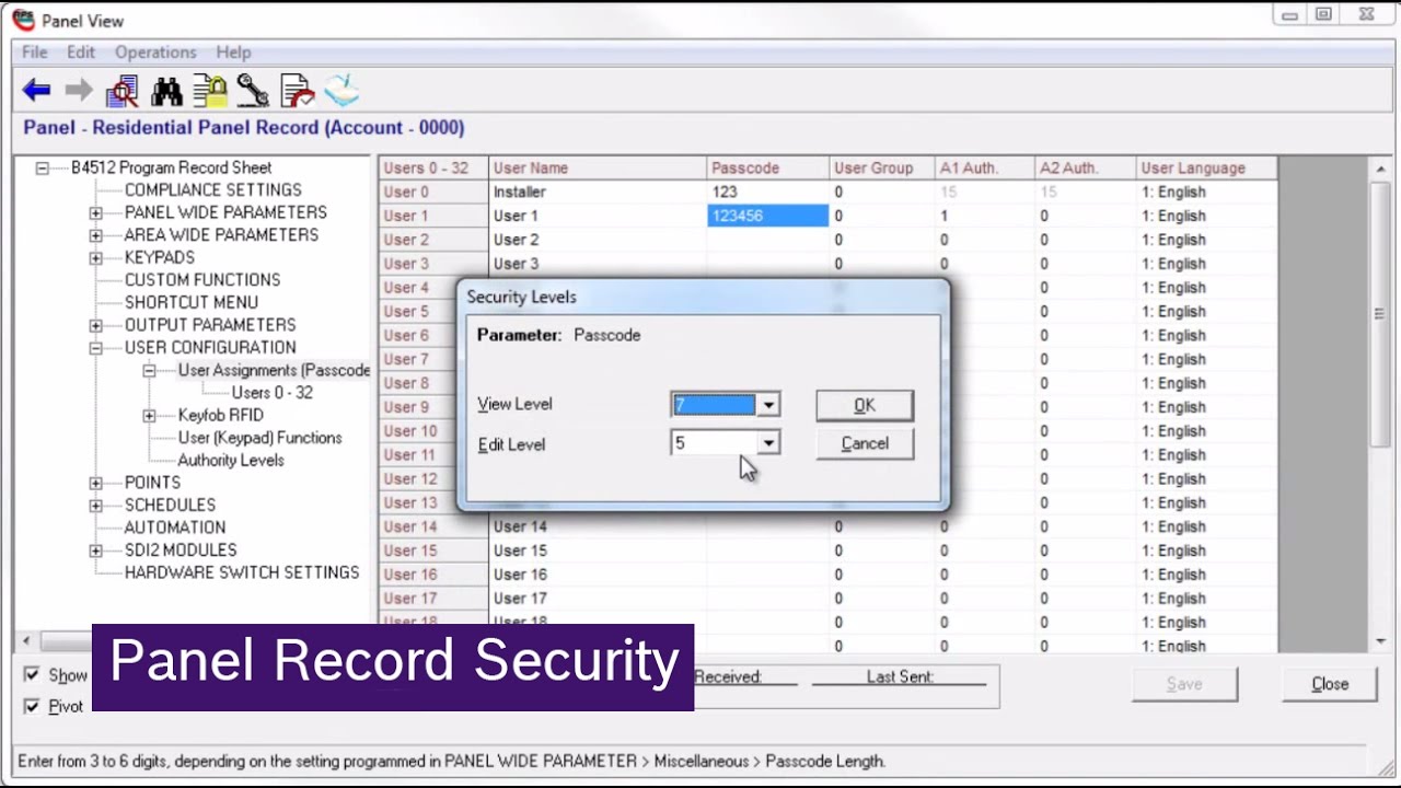 RPS: Panel Record Security - YouTube