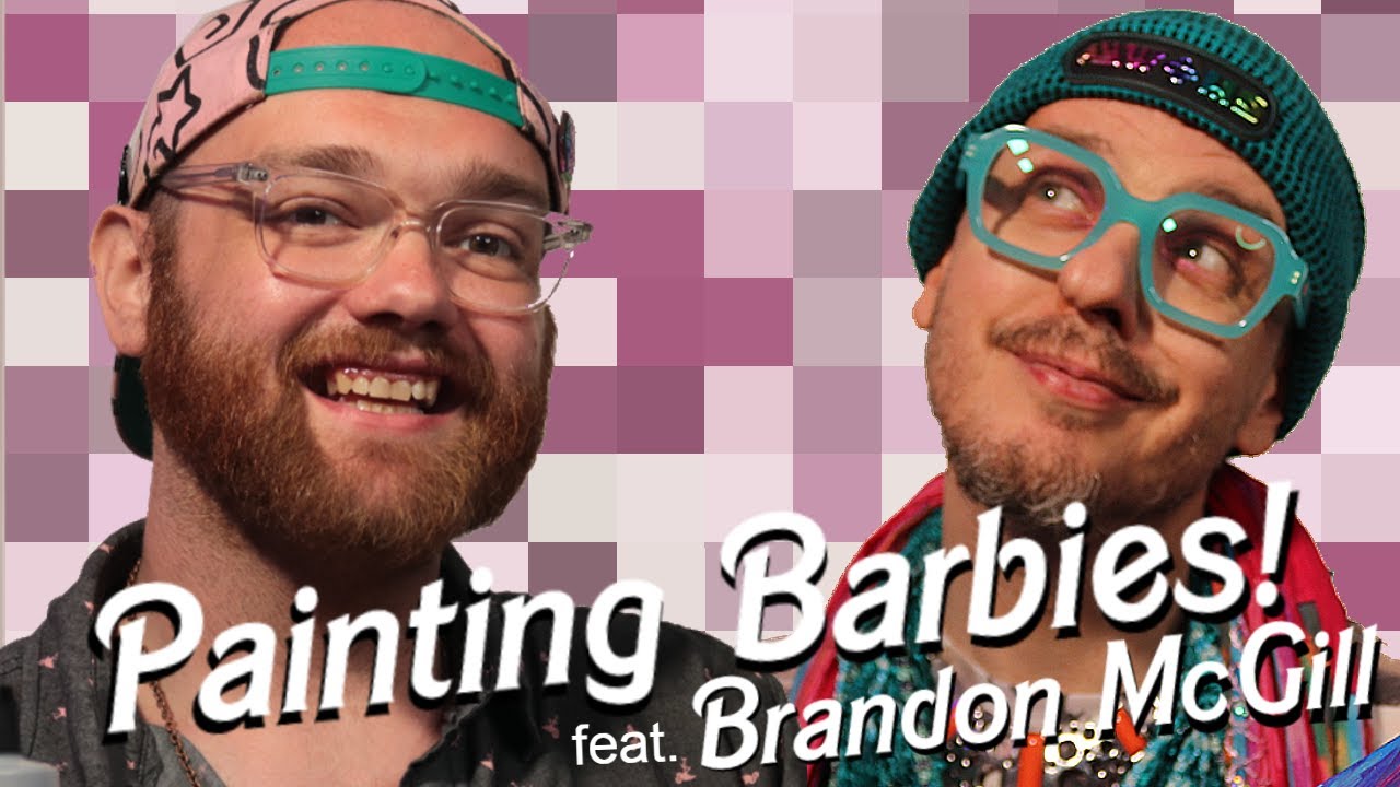 Painting Barbies with Brandon McGill - YouTube