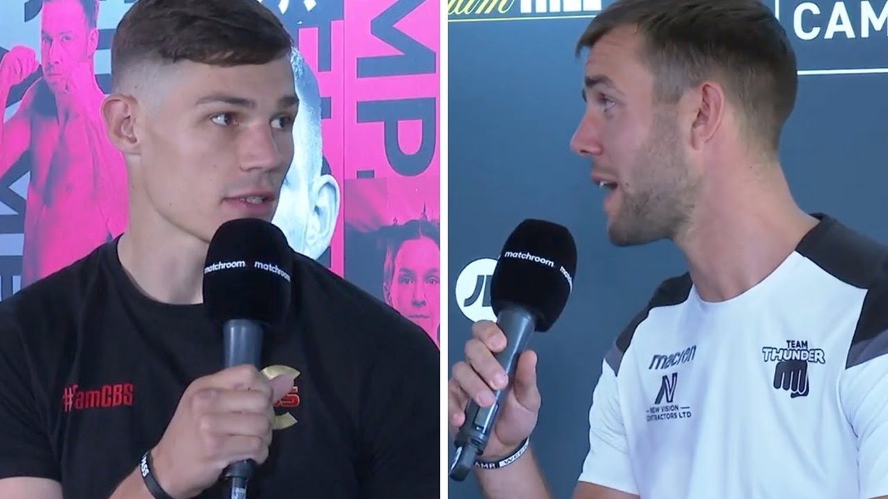 CHRIS BILLAM SMITH VS NATHAN THORLEY FINAL PRESS CONFERENCE AHEAD OF ...