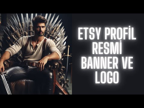 Etsy Egitimleri - BİRAZDA EĞLENELİM -ETSY PROFİL RESMİ BANNER VE LOGO