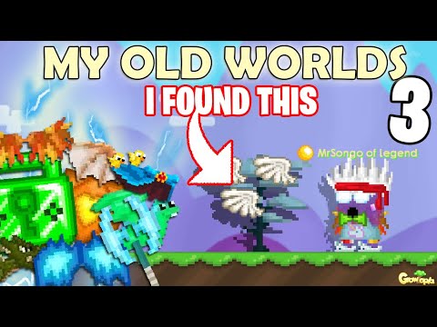 Checking My Old Growtopia Worlds for EXPENSIVE Items pt.3 (BEST!) OMG!! | GrowTopia