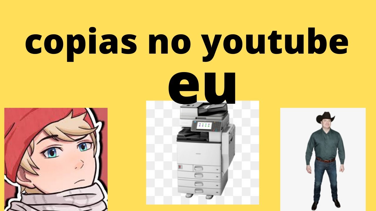 copias no youtube ,minha opinião - YouTube