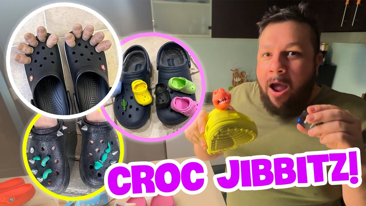 I Bought The Weirdest Croc Jibbitz! - YouTube