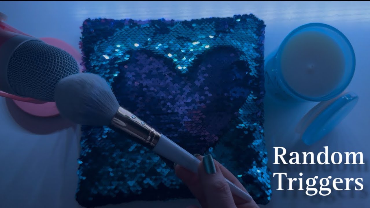 Random Trigger Assortment + Minimal Talking | ASMR - YouTube