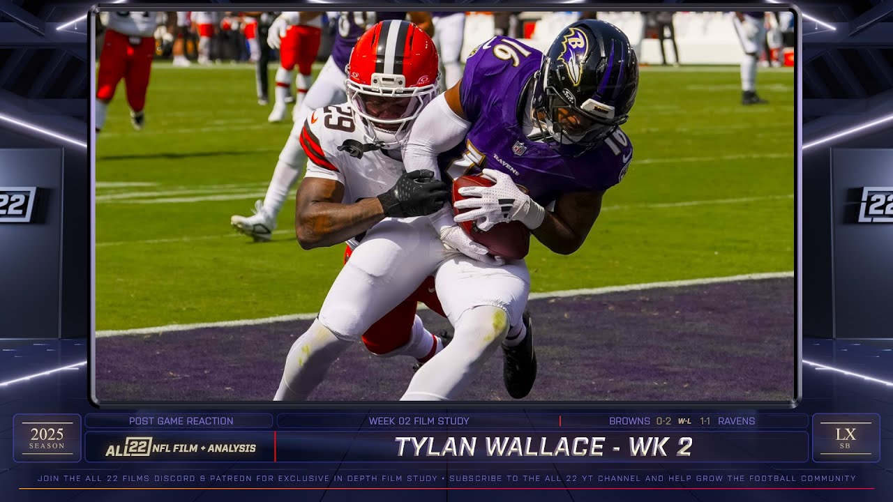 TYLAN WALLACE - WHEN ROLE PLAYERS CHANGE THE GAME: RAVENS/BROWNS FILM ...