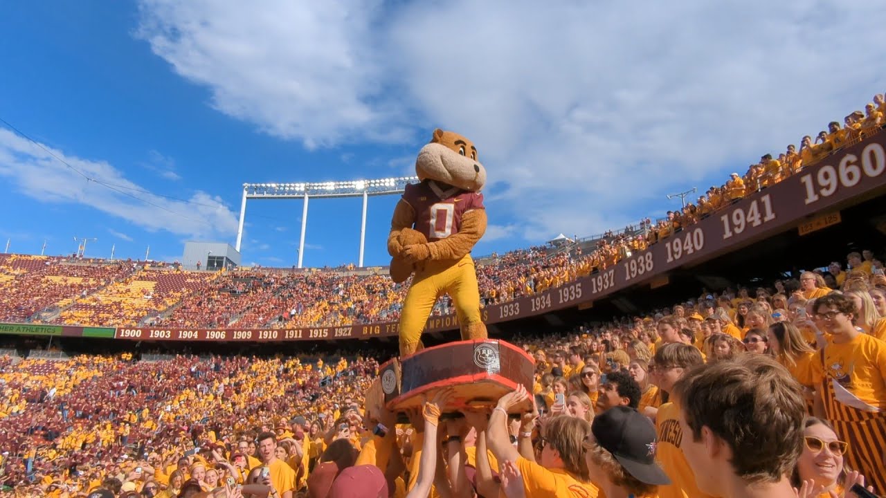 Goldy's Minnesota Golden Gopher Football Hype Video 2023!! - YouTube