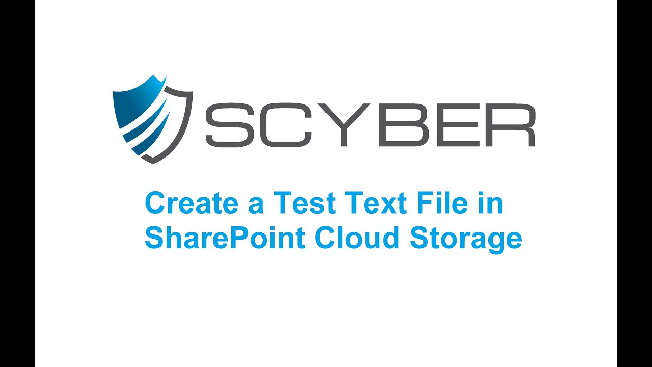 SharePoint Cloud Storage Tutorial for Windows Computer - YouTube