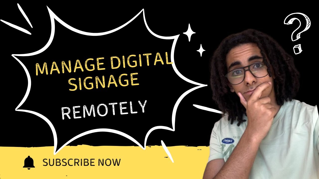 How to Manage Digital Signage Remotely While Traveling - YouTube