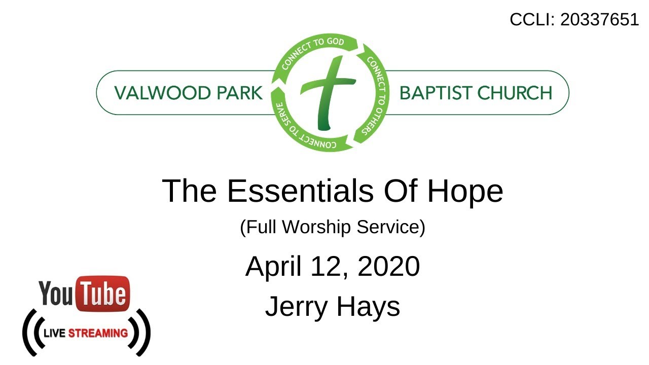 The Essentials of Hope - YouTube