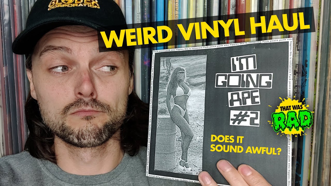 Weird vinyl record finds rare noisecore sludge metal hardcore punk ...