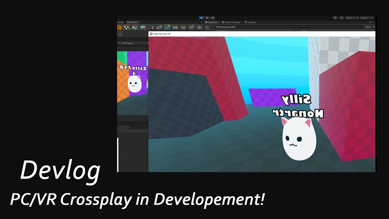 Devlog - PC/VR Crossplay in Developement - YouTube