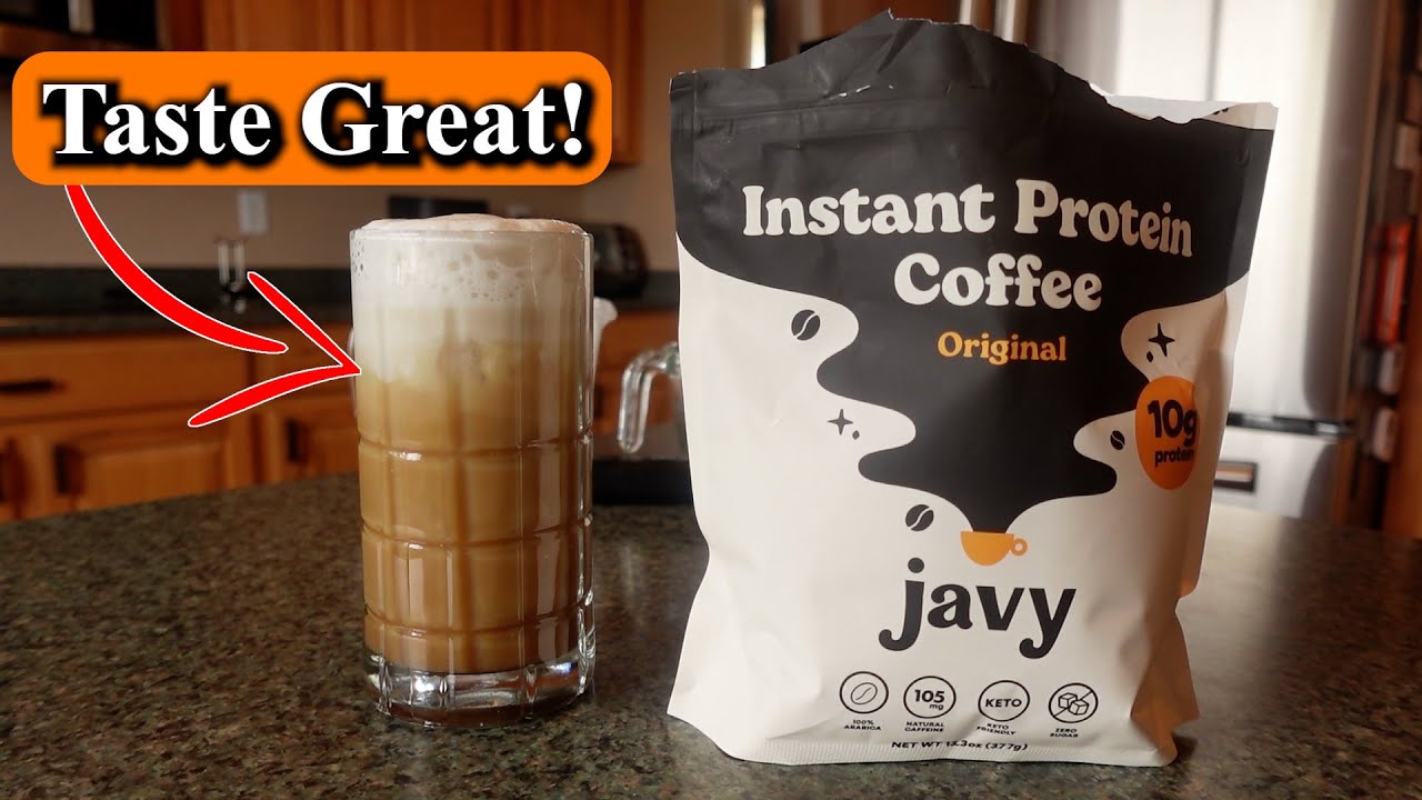 How to make Javy Coffee - Instant protein coffee - YouTube
