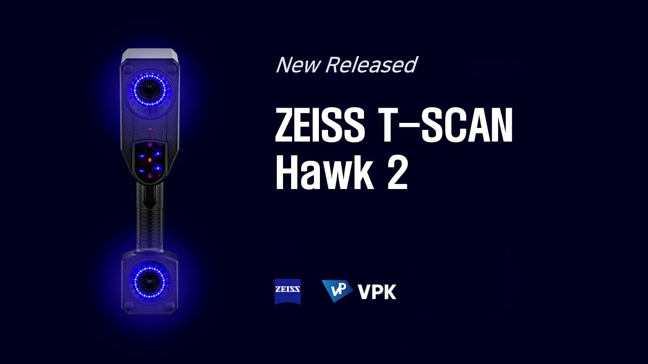[ZEISS] ZEISS의 차세대 휴대용 3D 레이저 스캐너 - T SCAN hawk 2 - YouTube