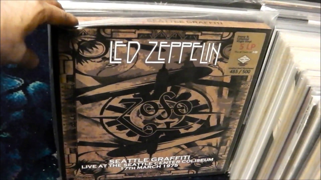 Led Zeppelin rare bootleg vinyl lps - YouTube
