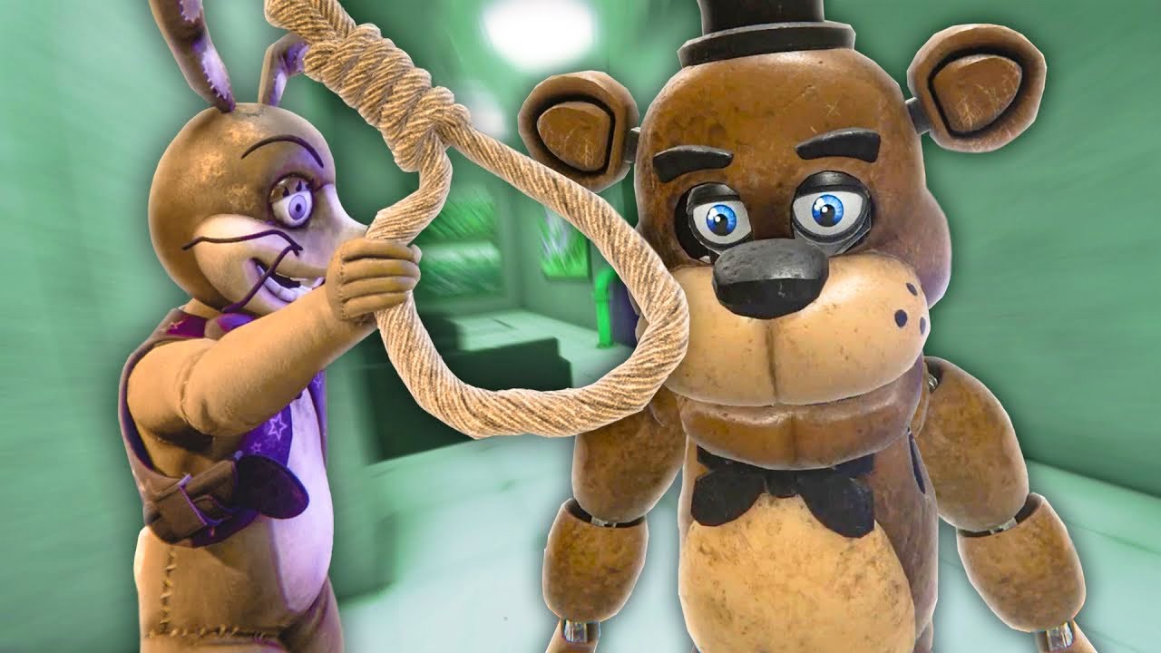 I Forced Freddy Fazbear to Play BONELAB VR! - YouTube
