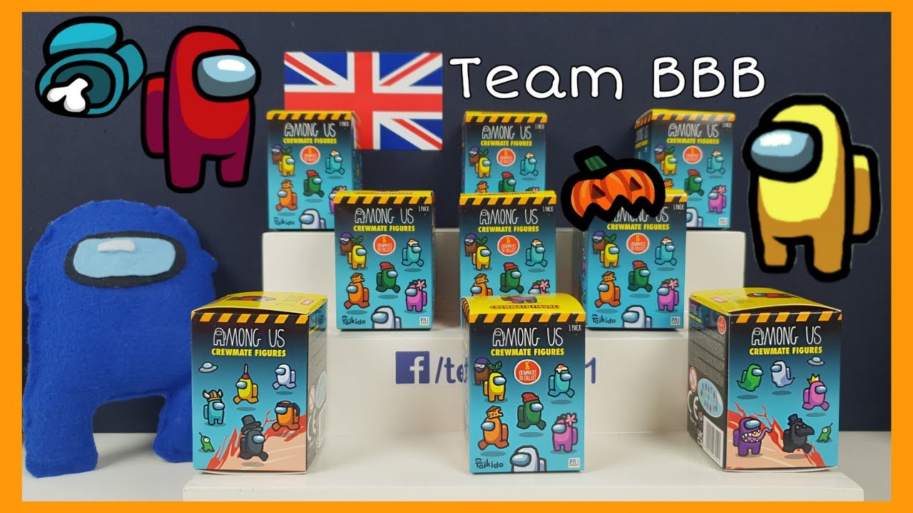 AMONG US CREWMATE FIGURES! 16 to collect! Mystery Gamer Collectibles ...