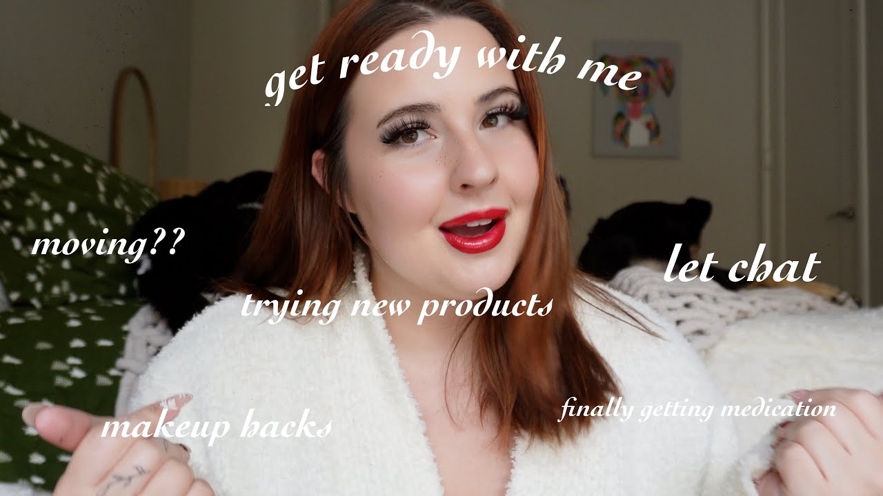 CHITTY CHATTY GET READY W ME🎀 vlogmas day 20 - YouTube