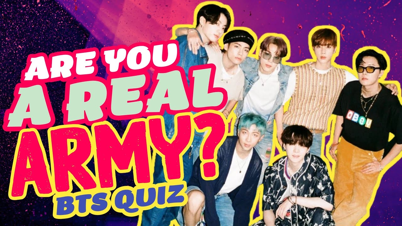 BTS QUIZ FOR ARMY | ONLY REAL ARMY CAN SOLVE - YouTube