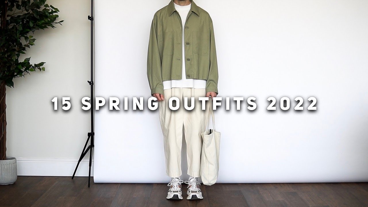 15 Spring Outfits for Men 2022 - YouTube