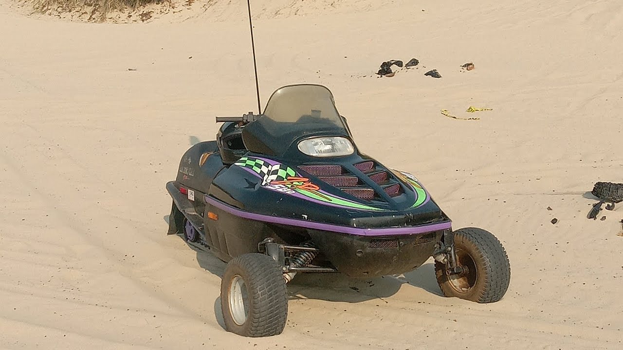 all season snowmobile build overview - YouTube