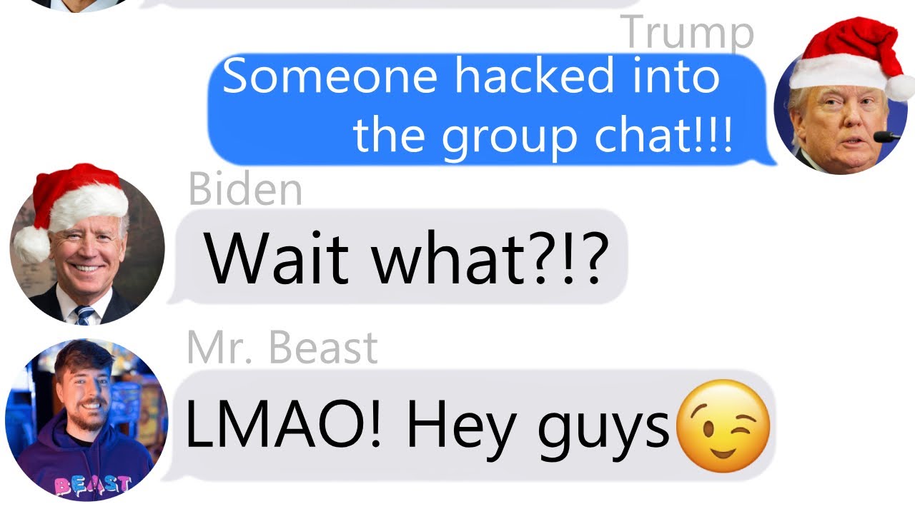 if the US presidents had a group chat (Christmas special) - YouTube