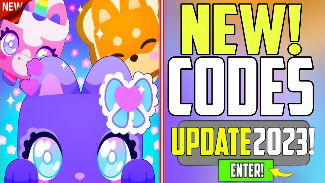*NEW* PET SIMULATOR X REDEEM CODES 2023 || PET SIMULATOR X CODES 2023 ...