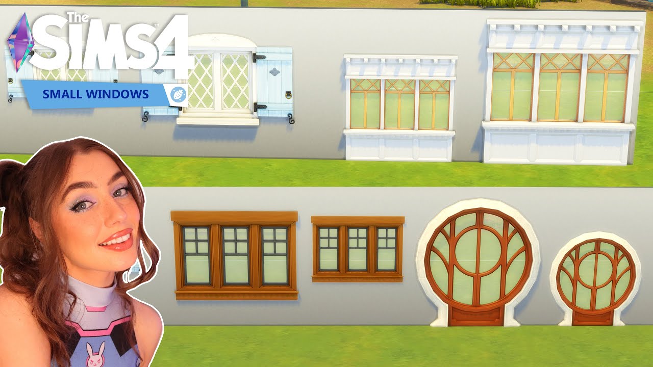 How To size Down Windows │ No Glitching │ Sims 4 │ No CC │ Tutorial ...