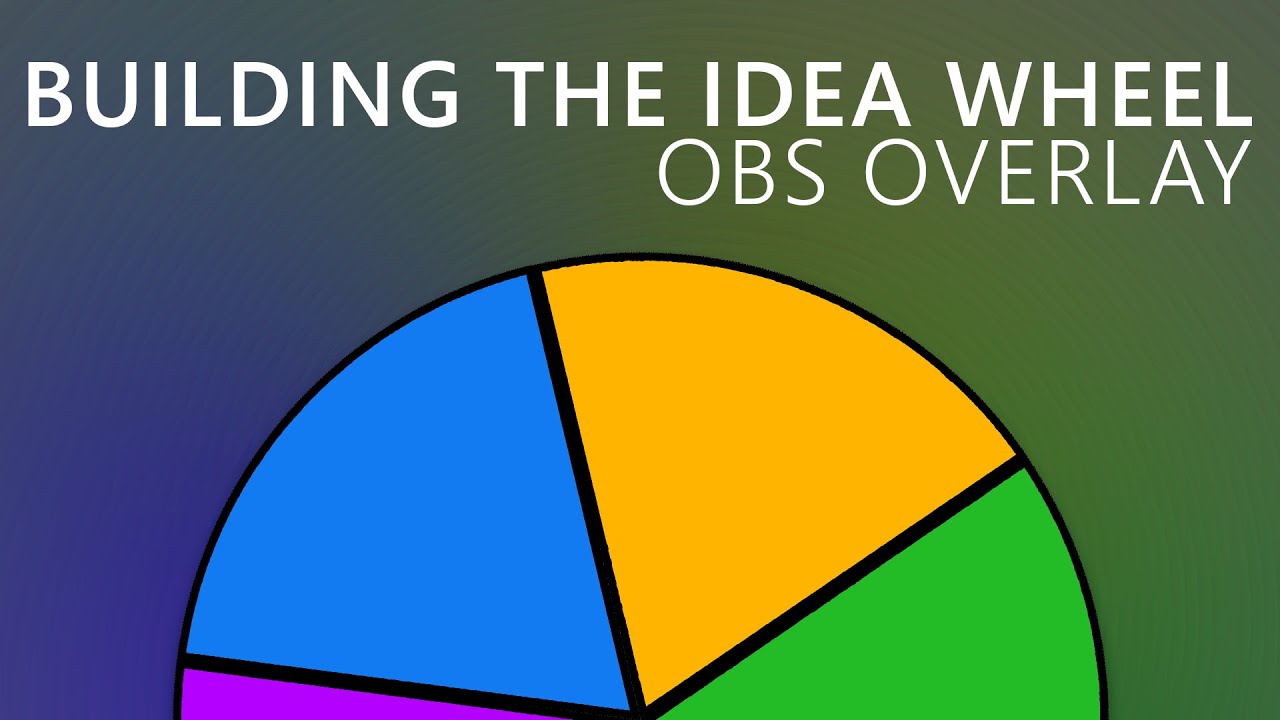Building the Idea Wheel Prototype - OBS Overlay - From Live Stream ...