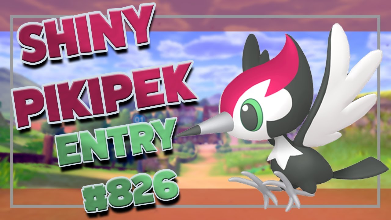 Shiny Pikipek from SOS Calls! Shiny Living Dex #826! - YouTube