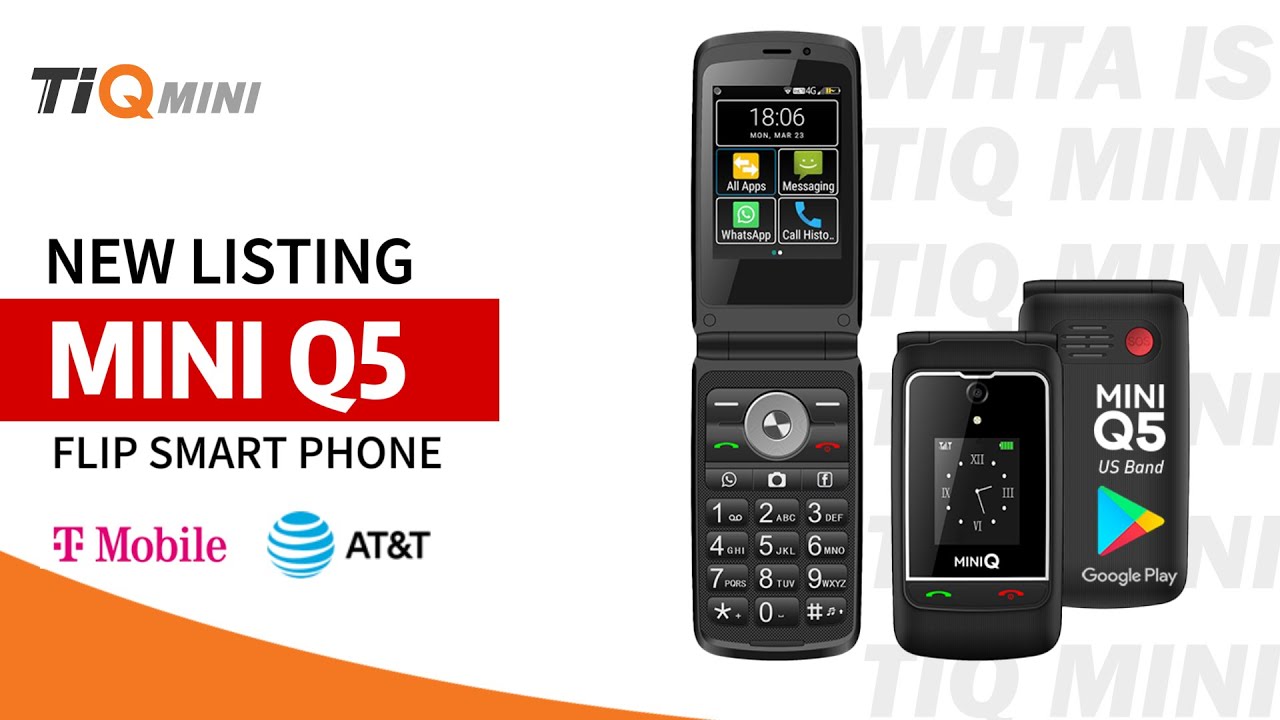 2023 new mobile phone unboxing: TIQmini Q5, with Google App Store - YouTube