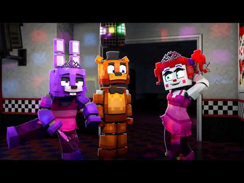 [FNAF] Bonnie and Circus Baby dancing to SugarCrash! Funk (Bemax Remix)