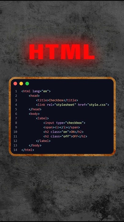 ساخت دکمه خاموش و روشن با html,css,js #frontendcourse #htmlcss #coding #javascript #webdesign ...
