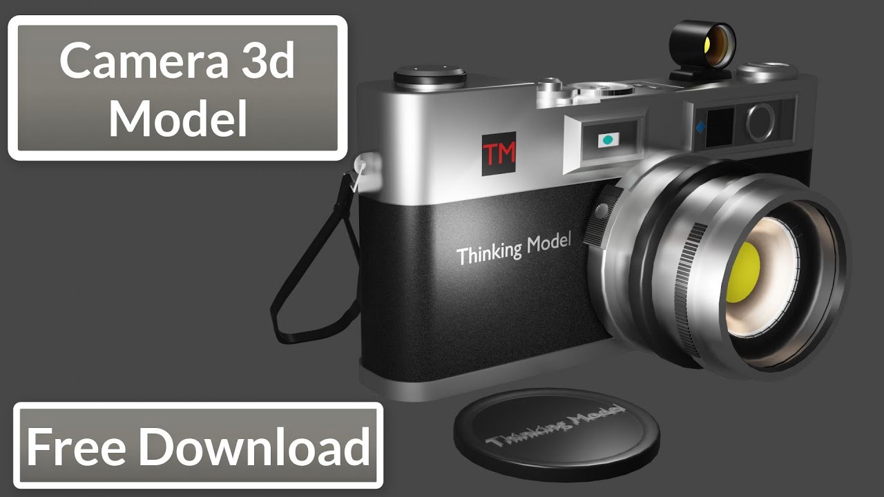 Camera 3d Model#blender #viral #youtube #download #3dmodel #shorts # ...
