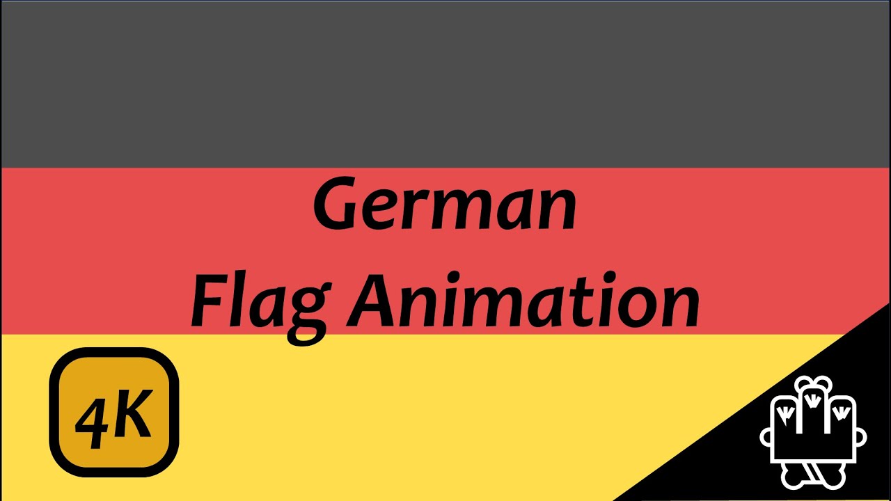 German Flag Animation [4K] - YouTube